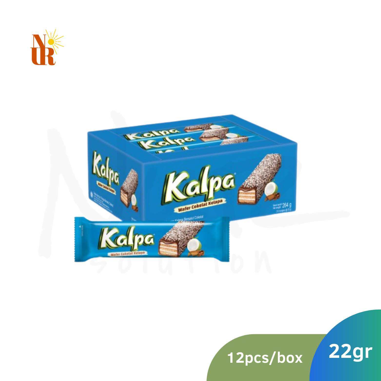 Kalpa Wafer Cokelat Kelapa 22gr x 12pcs [Box] | Lazada Indonesia