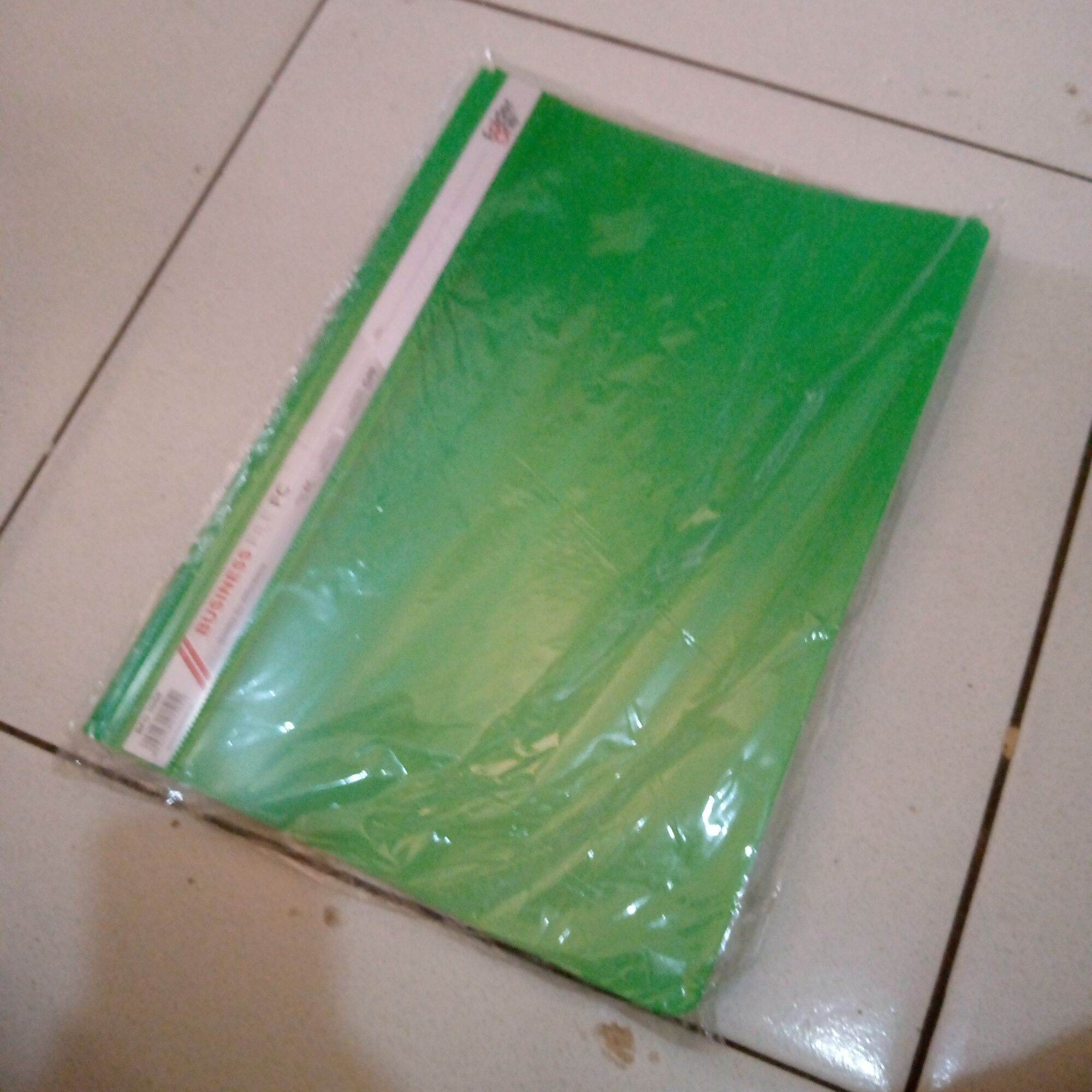 1 Pak Map Business File Plastik Tebal isi 12 Pcs ( 9 Pilihan Warna ...