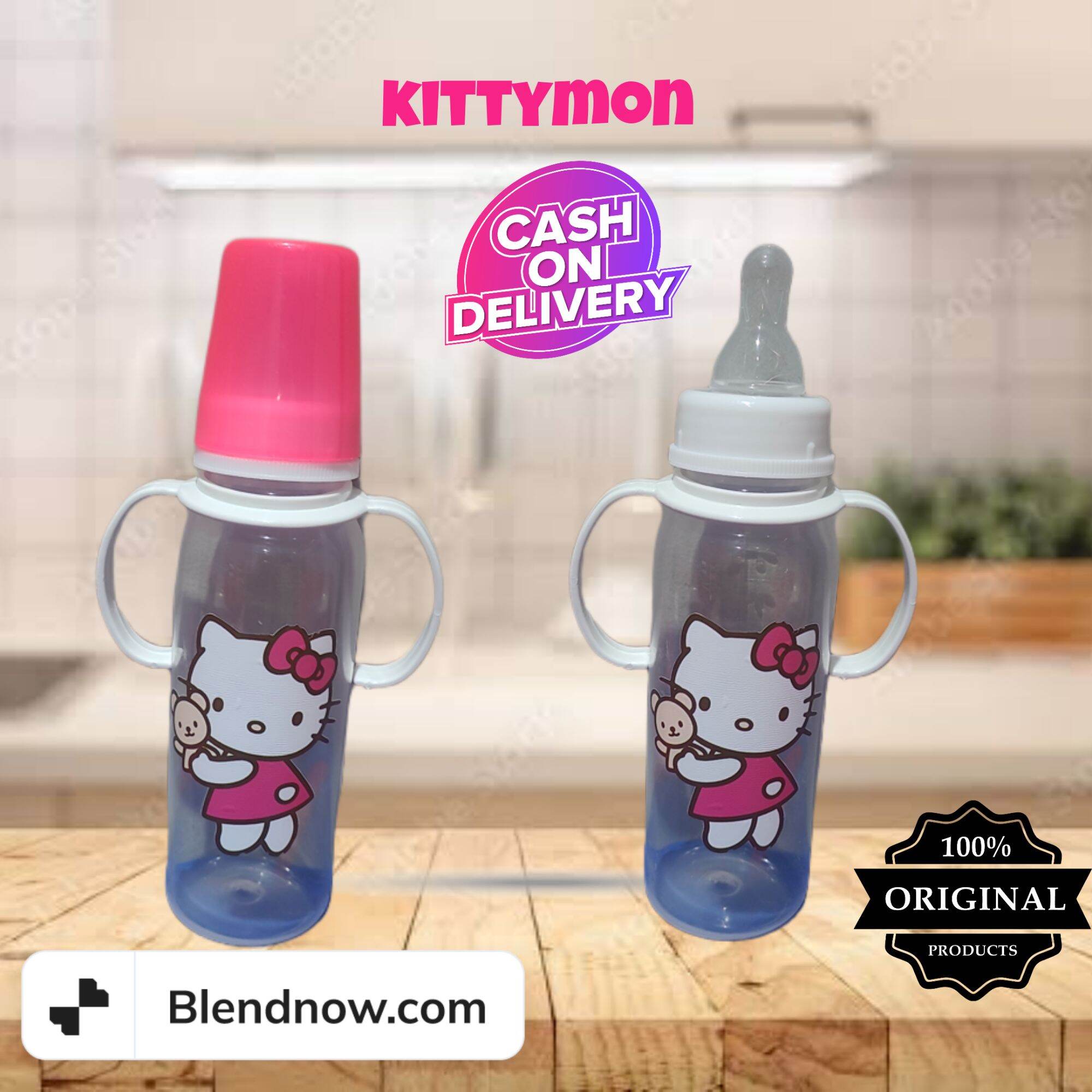 Botol susu gagang isi 250 ml (Sablon) hello kitty | Lazada Indonesia