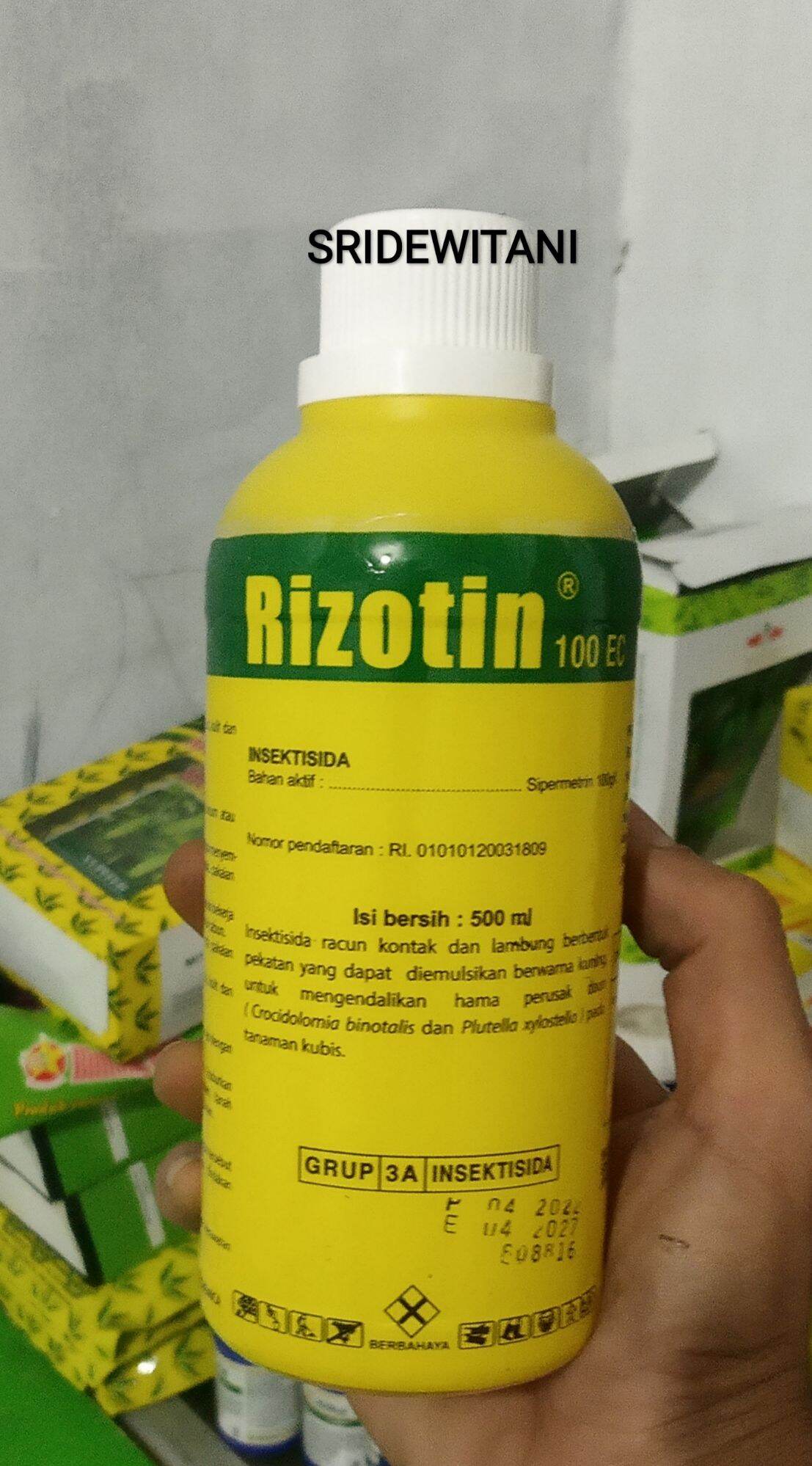 Insektisida RIZOTIN 100ec Isi 500ml | Lazada Indonesia