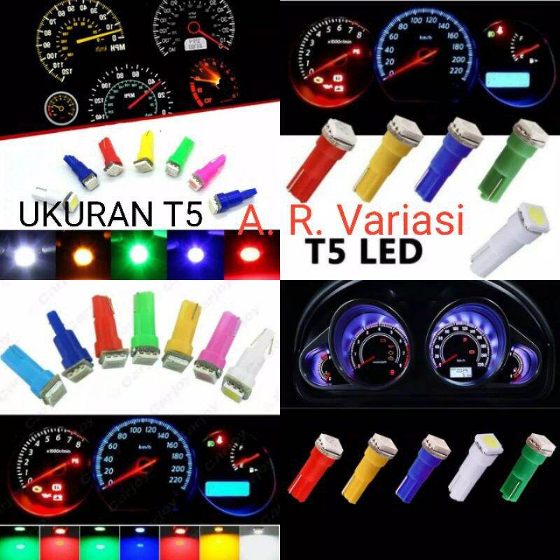 LAMPU LED SPEEDO PANEL DASHBOARD LAMPU LED SPEEDOMETER T5 | Lazada ...