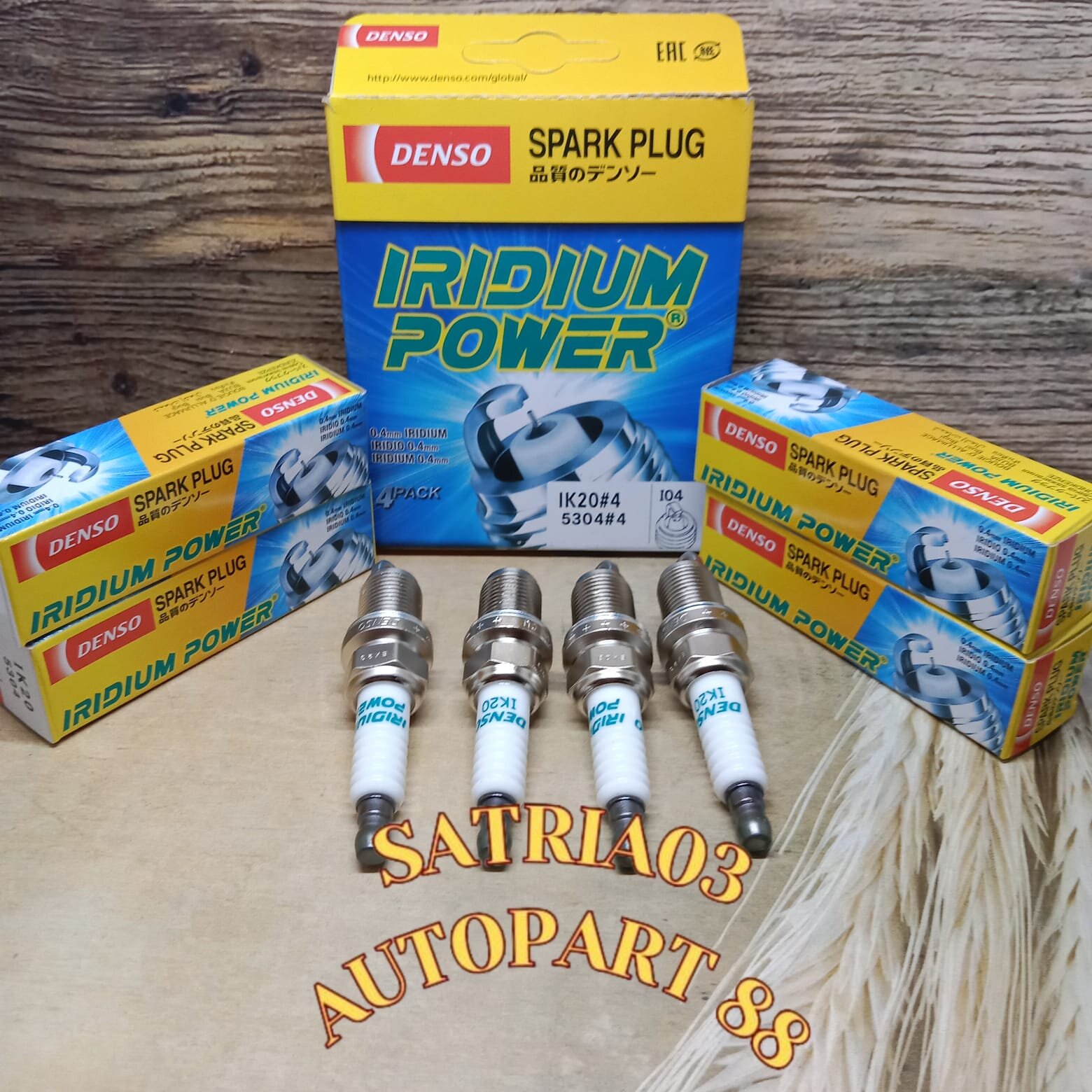 busi Denso iridium power IK20 Honda Genio Civic Estilo stream 1.7 harga ...