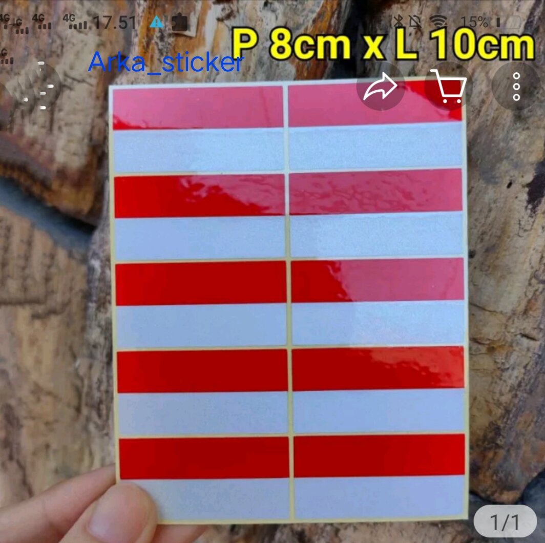 STICKER BENDERA MERAH PUTIH RI CUTTING | Lazada Indonesia