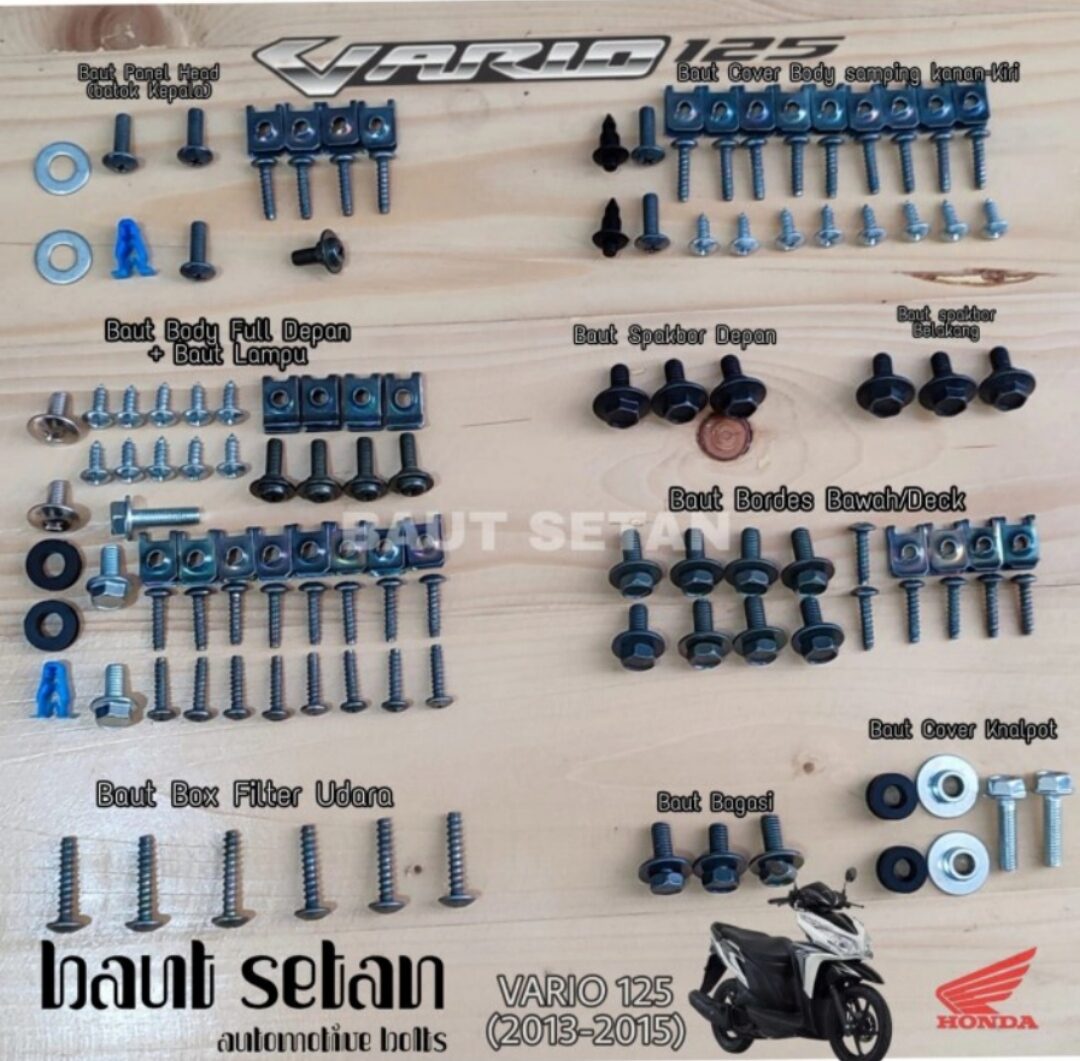 Baut full body Vario 125 old/baut full body Vario 125 old original ...