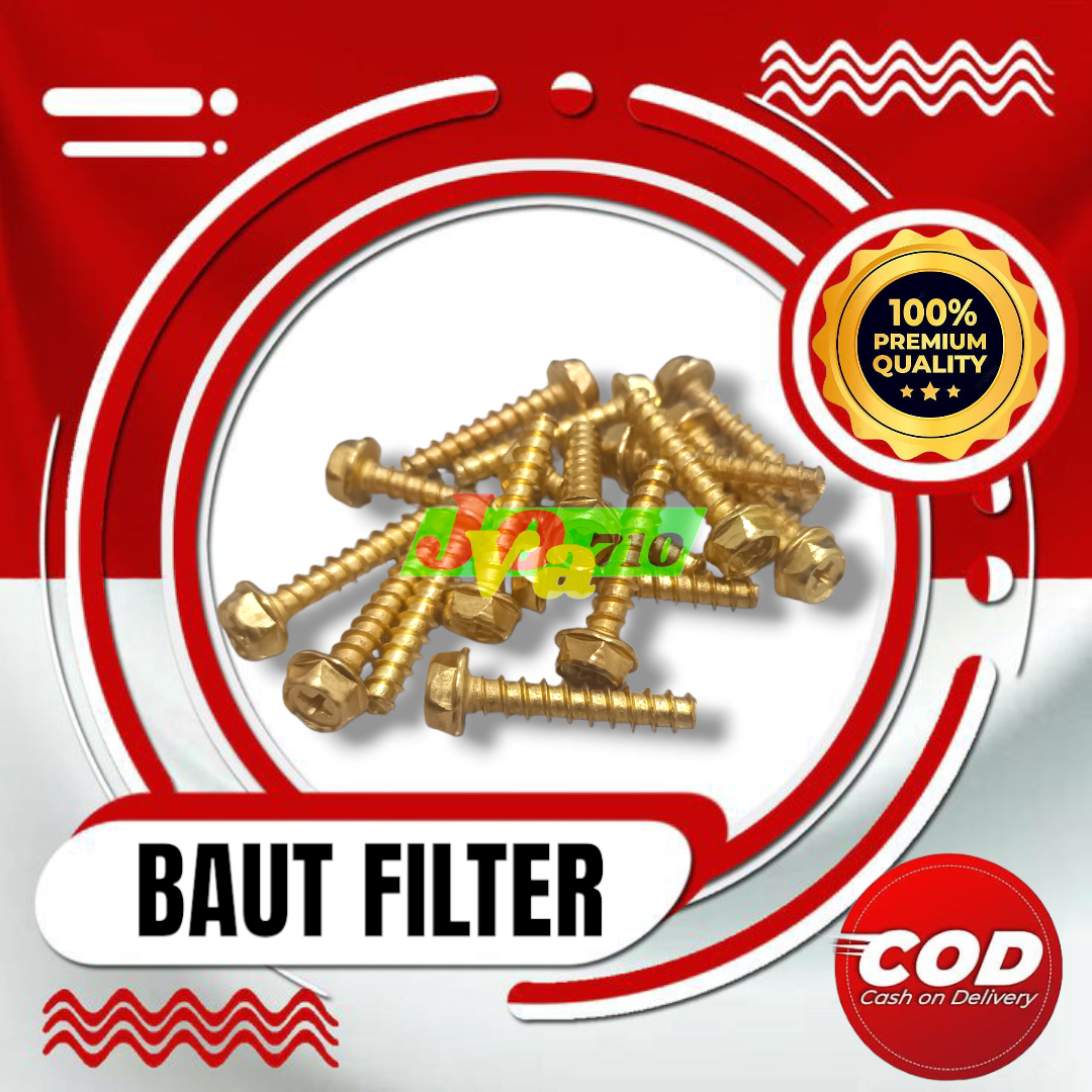 baut filter motor baut cacing motor harga per 10pcs | Lazada Indonesia