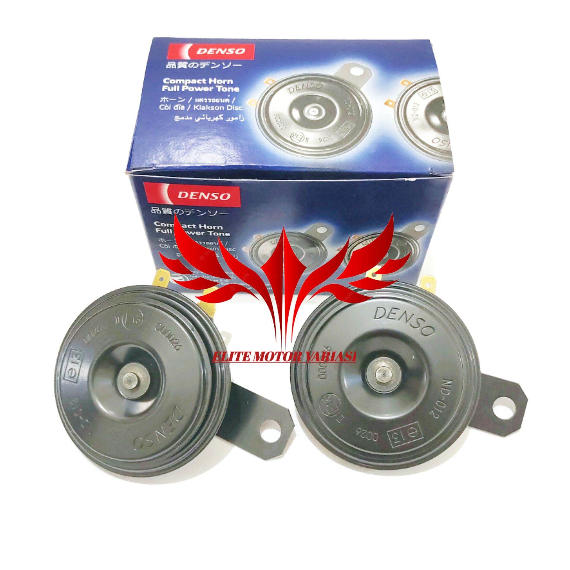 Klakson Denso Disc Waterproof 12V untuk Motor dan Mobil - 100% Original ...