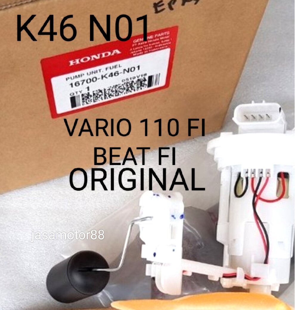 FUEL PUMP POMPA INJEKSI VARIO 110 FI BEAT FI ORIGINAL K46 N01 | Lazada ...