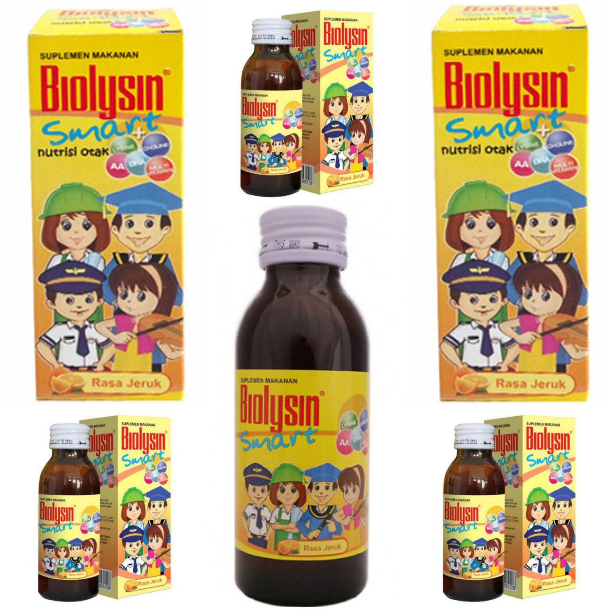 Biolysin Smart Sirup Rasa Jeruk 100 ml | Lazada Indonesia