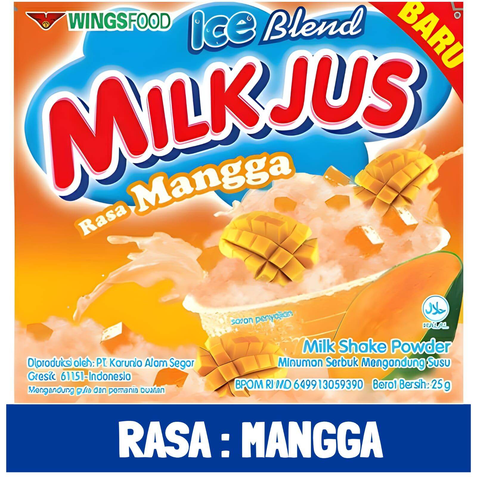 Milkjus Ice Blend Minuman Serbuk 1 Renceng Isi 10 Sachet | Lazada Indonesia