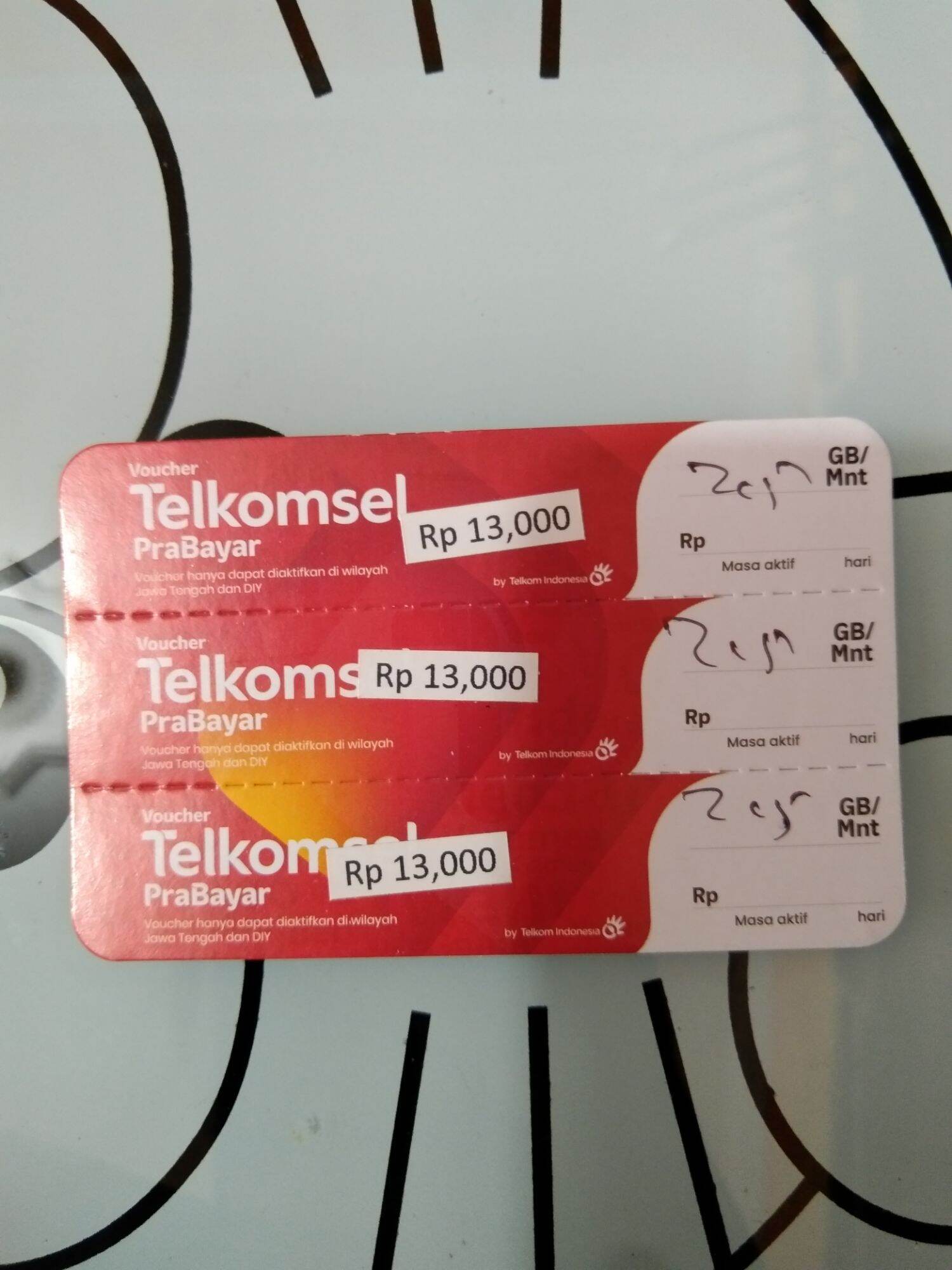 voucher telkom 3gb Jateng&DIY (harga per pcs) | Lazada Indonesia