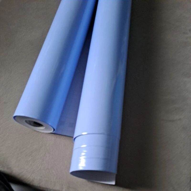 Sticker Skotlet Warna Biru Muda Pastel Glossy | Lazada Indonesia