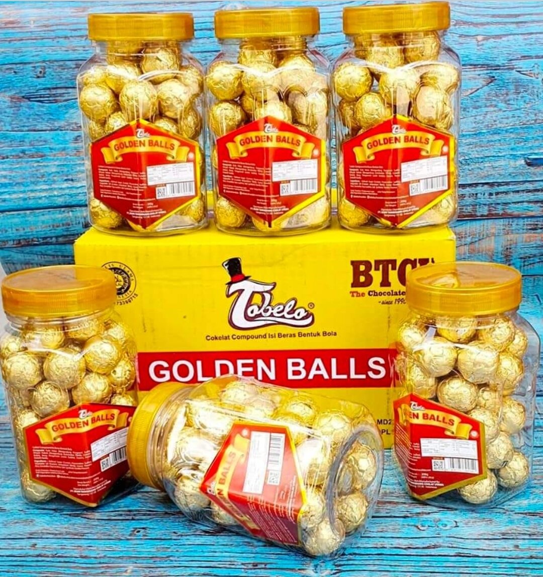 COKELAT TOBELO GOLDEN BALL 1 KARTON ISI 6 TOPLES /40 PCS | Lazada Indonesia