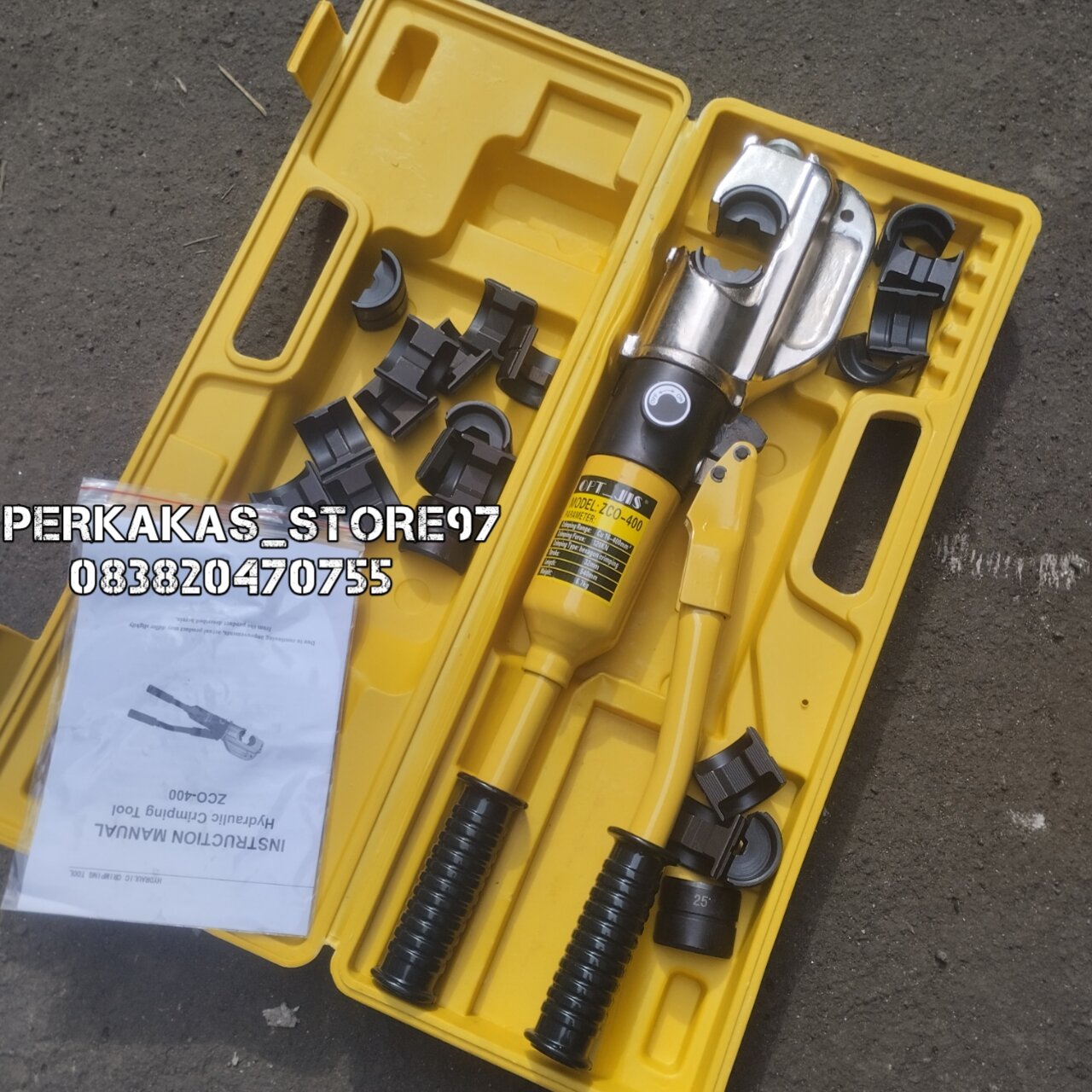 Tang crimping tool tang skun hidrolik type ZCO - 400 hydroulic crimping ...