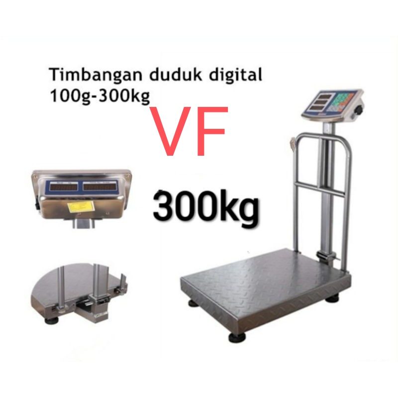 timbangan duduk digital kapasitas 300kg/ electrik platform scale 300kg- 300kg | Lazada Indonesia