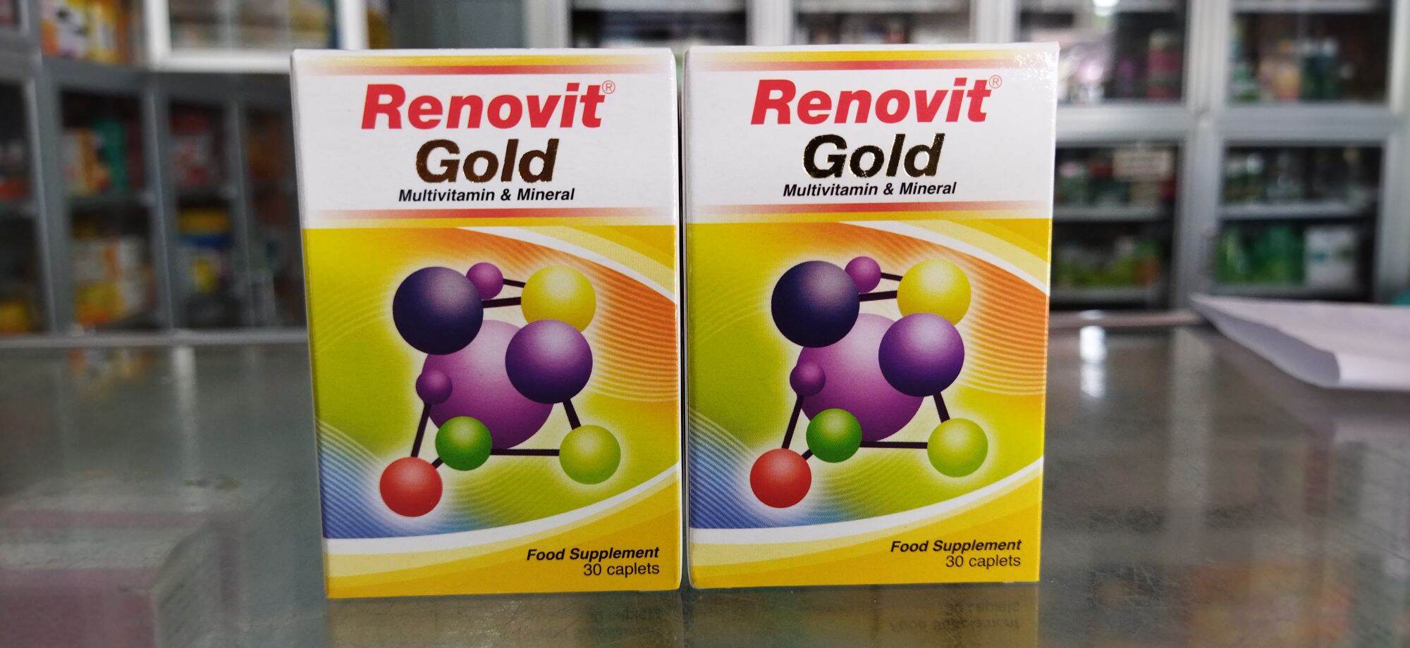 RENOVIT GOLD BOTOL ISI 30 KAPLET - MULTIVITAMIN DAN MINERAL | Lazada ...