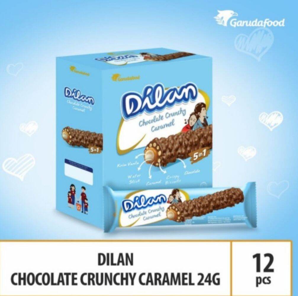Dilan Chocolate Crunchy Caramel | Lazada Indonesia