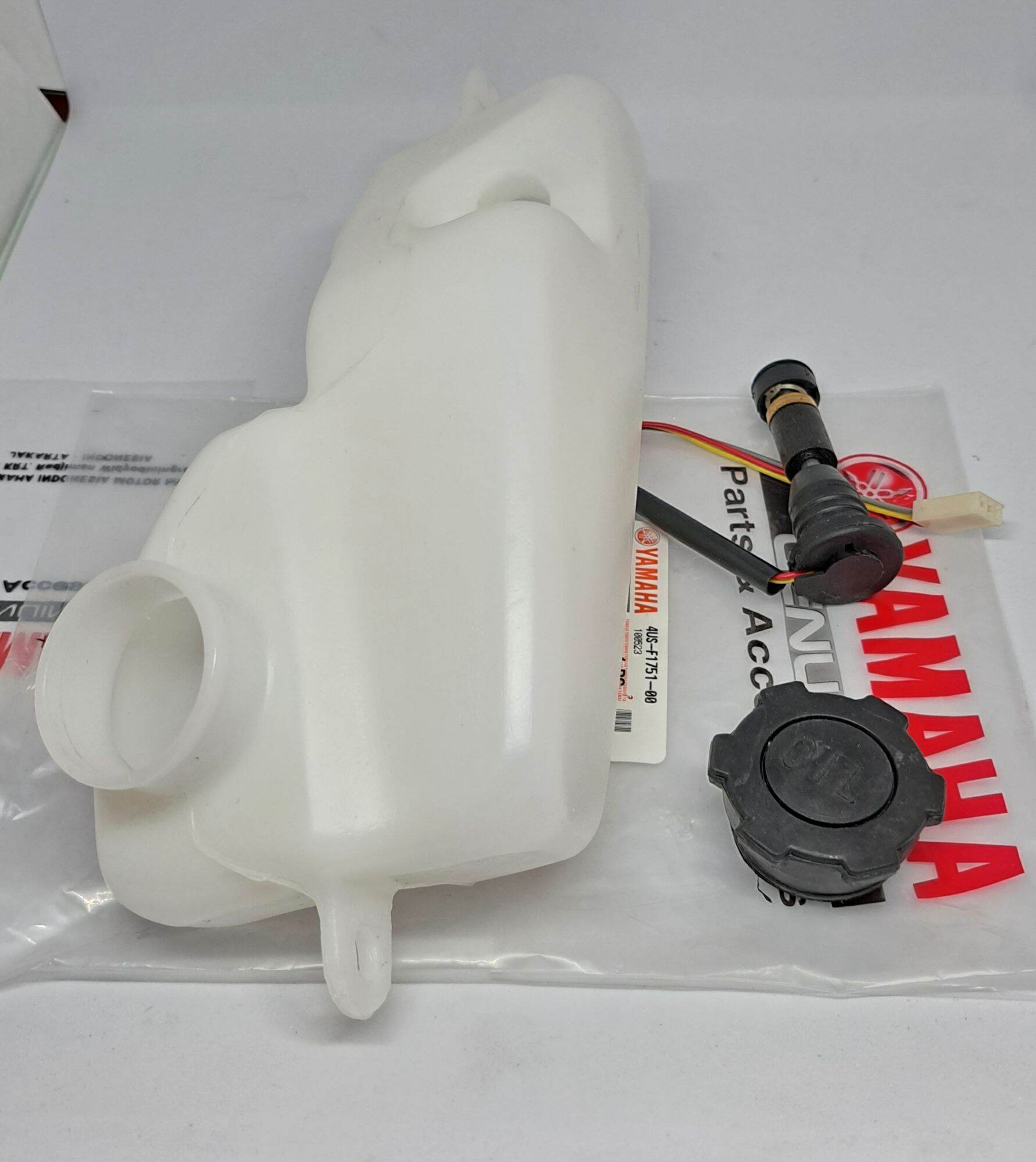 BOTOL OLI F1ZR/ALFA/SIGMA ORIGINAL LENGKAP TUTUP DAN INDIKATOR ...