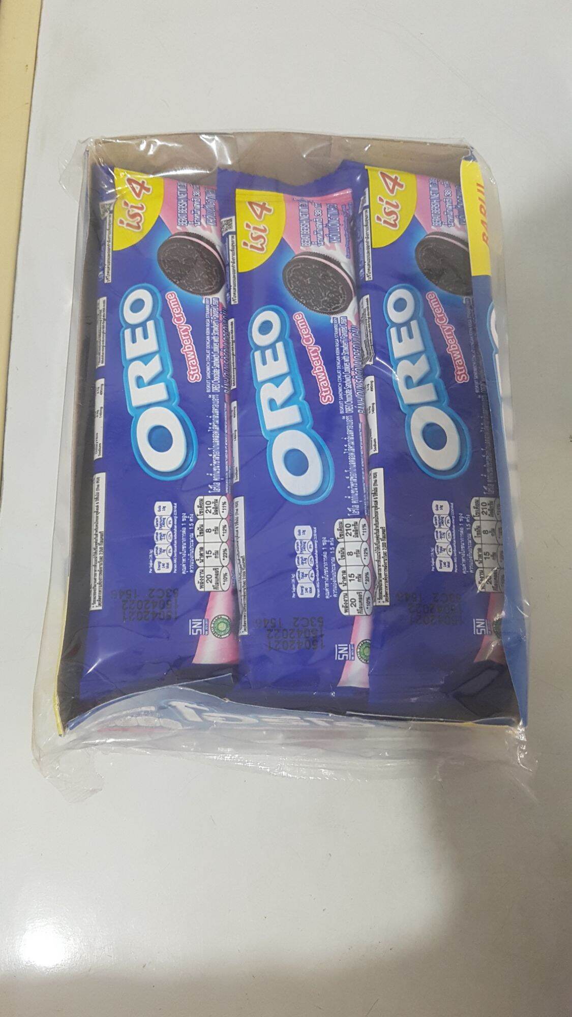 Oreo biskuit 1 box isi 12 sachet | Lazada Indonesia