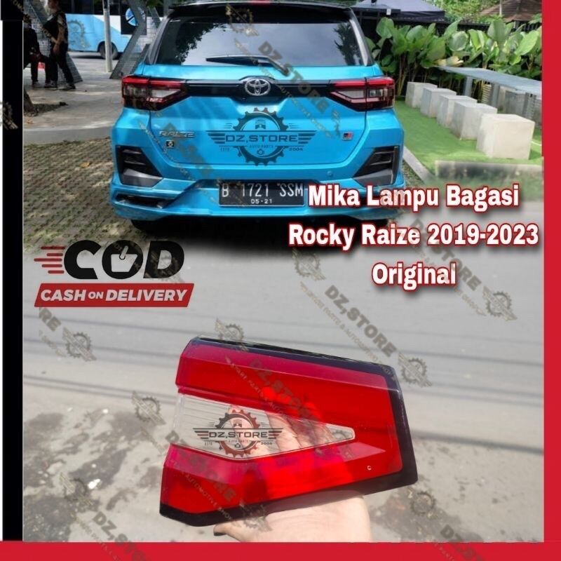 Mika Kaca Lampu Bagasi Rocky Raize 2019 2020 2021 2022 2023 Original ...