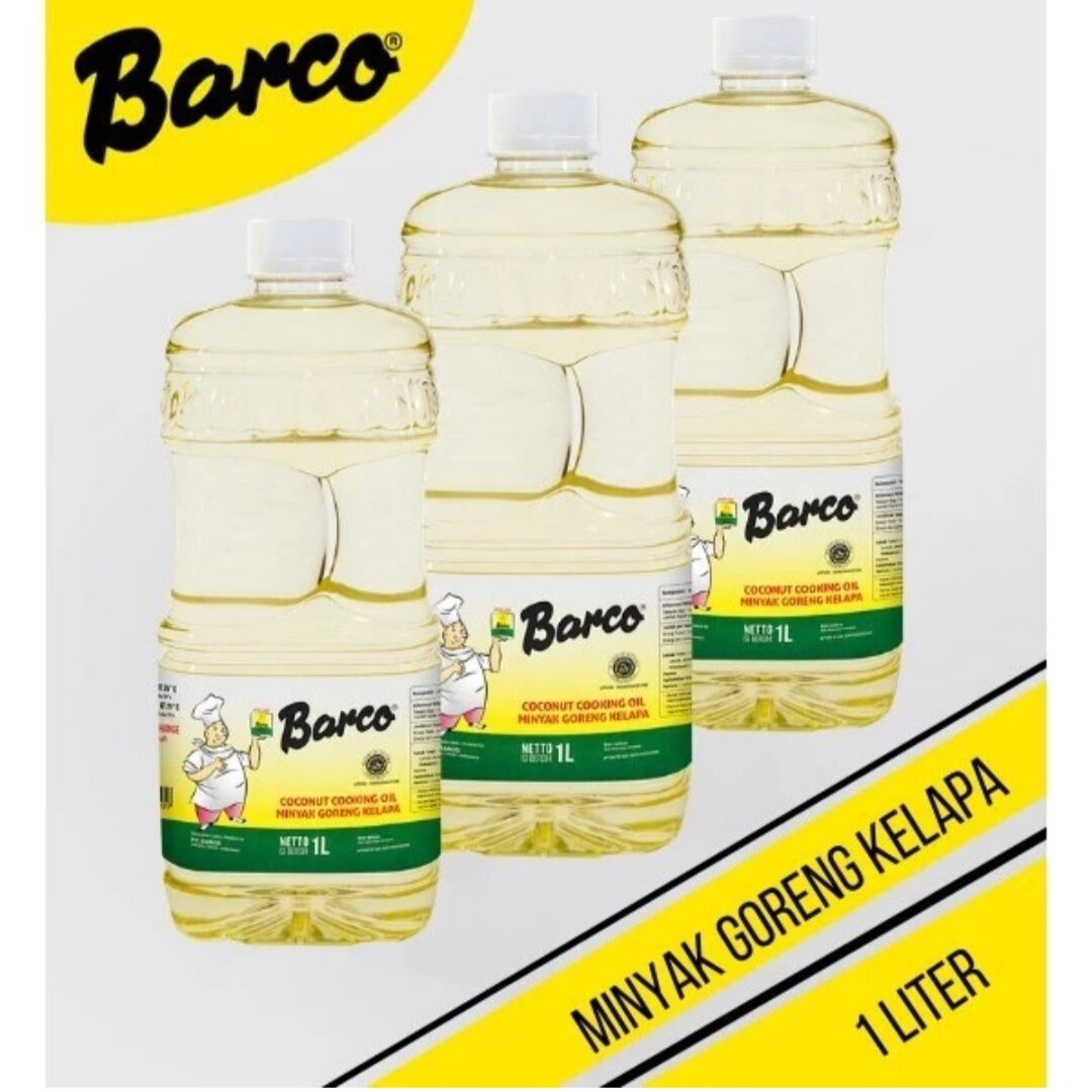 Minyak Goreng Barco Botol 1L / Minyak Goreng Kelapa Murni / Coconut ...
