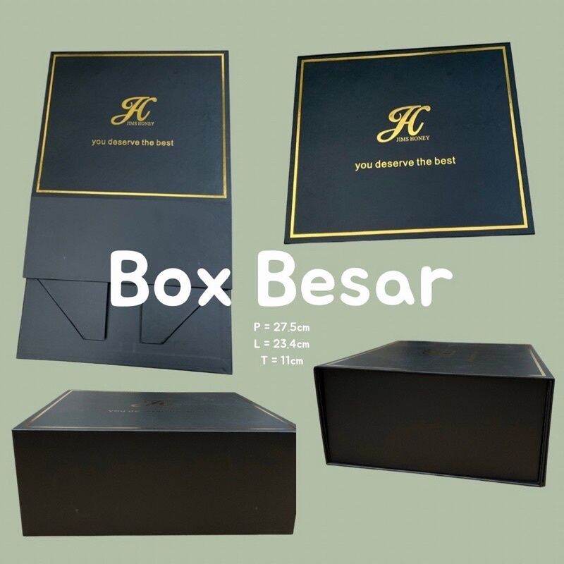 BOX EXCLUSIF HITAM | Lazada Indonesia