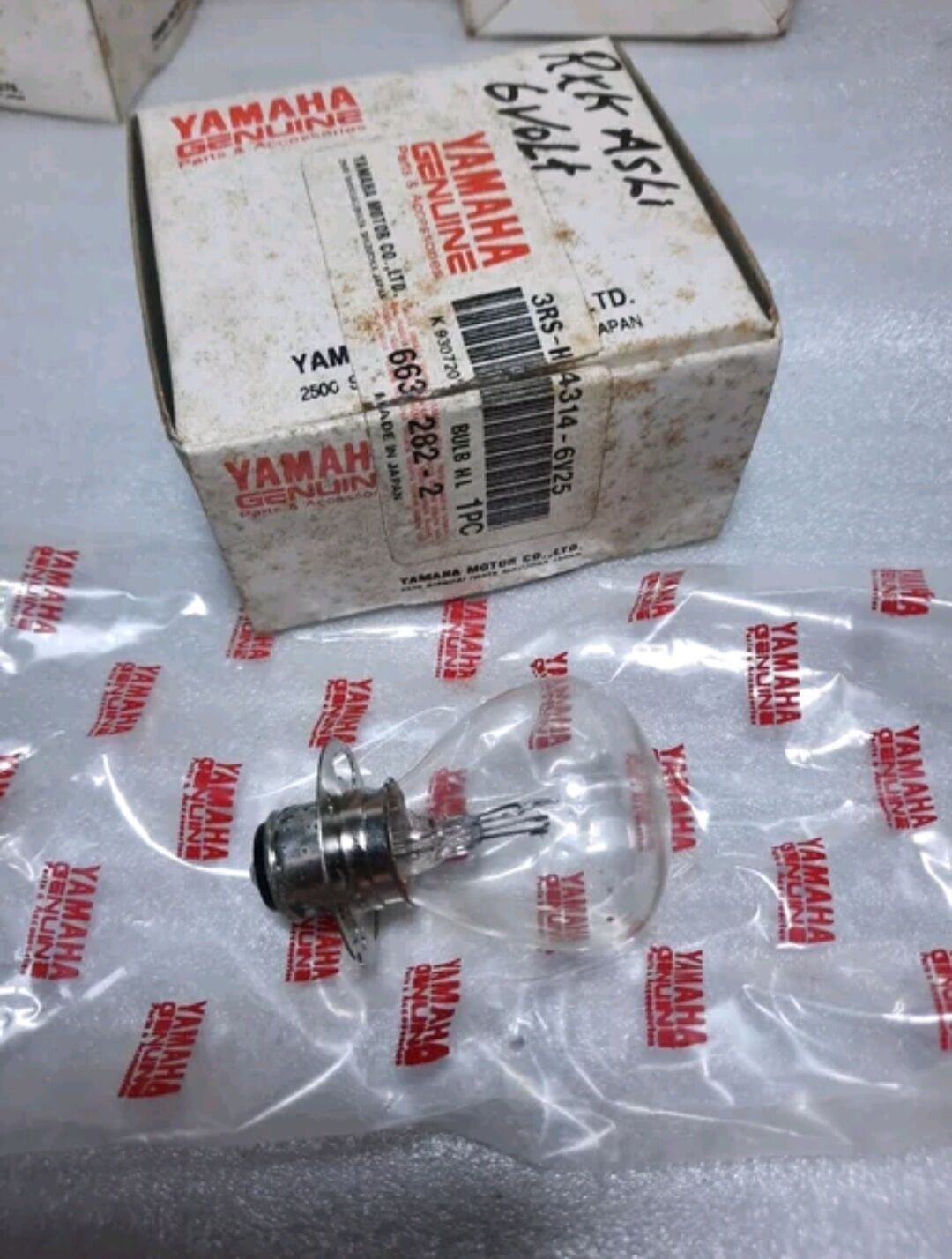 Bola depan bola lampu depan reflektor bohlam 6V 6Volt Rxk Rxs Rxz Rzr ...