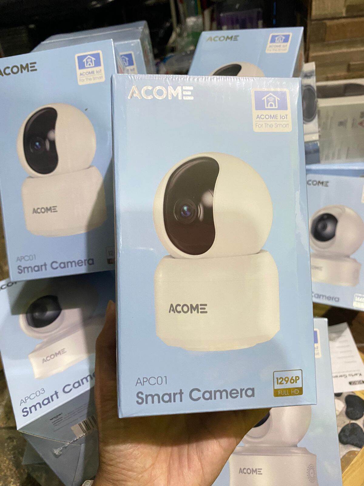ACOME indoor smart camera CCTV APC01 wifi kamera audio full HD | Lazada ...