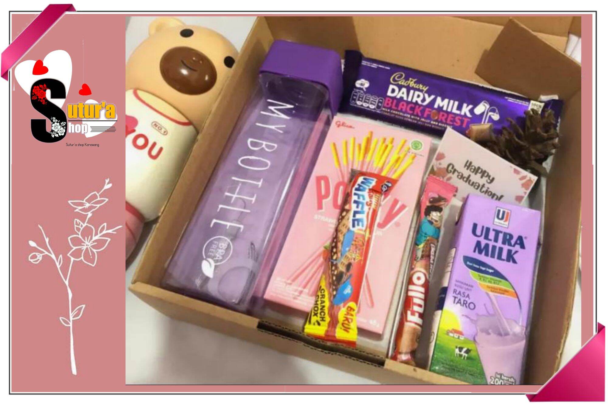 [New] murah!!! Hampers Snack Box / Snack Gift Box / Hadiah Wisuda ...