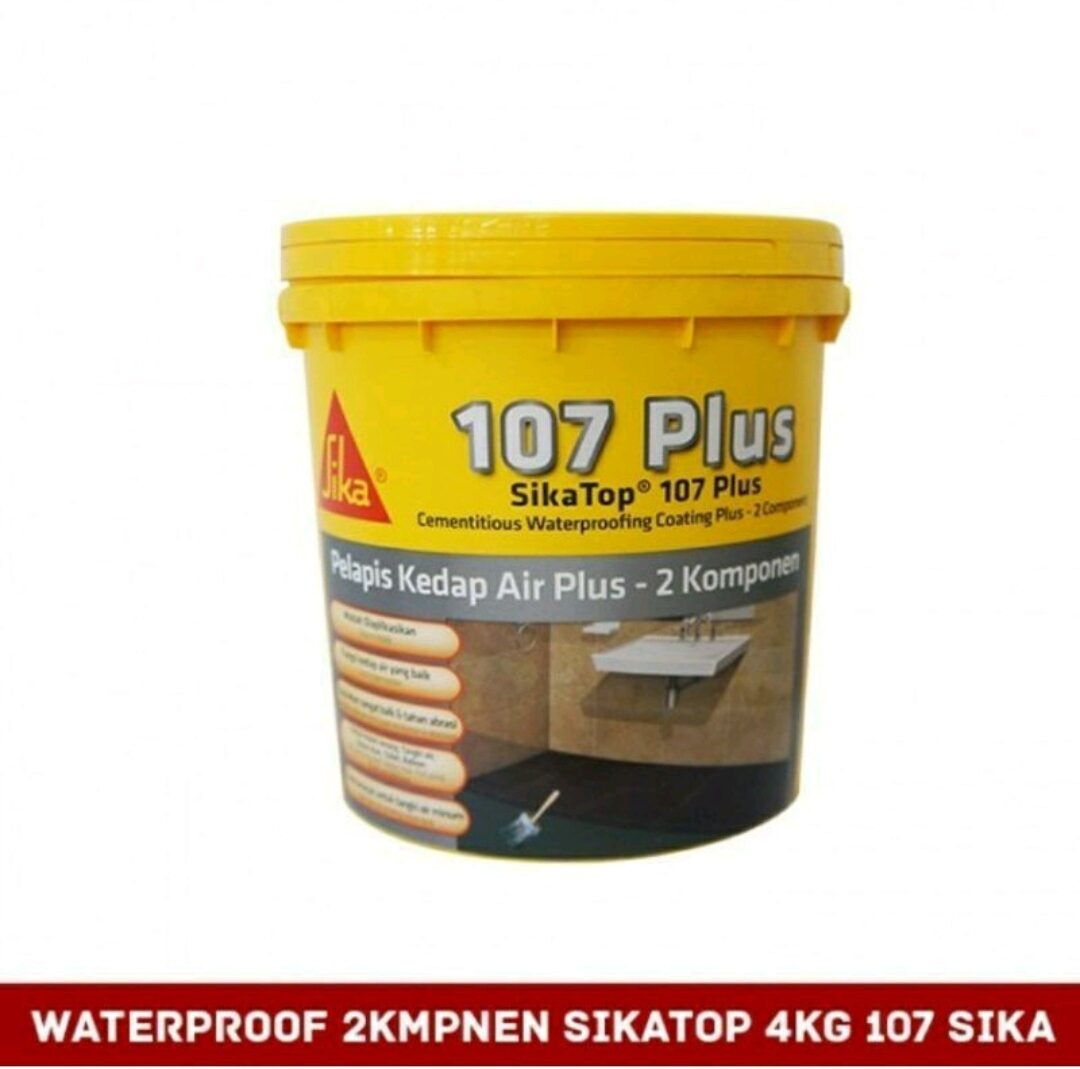 Sika Top 107 Plus Galon 4Kg Waterproofing Pelapis Anti Bocor | Lazada ...