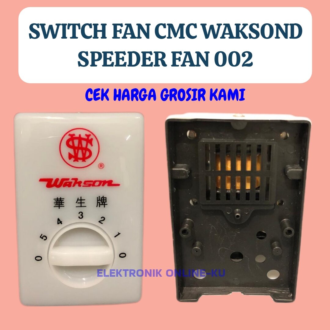 SWITCH KIPAS ANGIN PLAFON GANTUNG SAKLAR CMC FAN WAKSON 02 | Lazada Indonesia