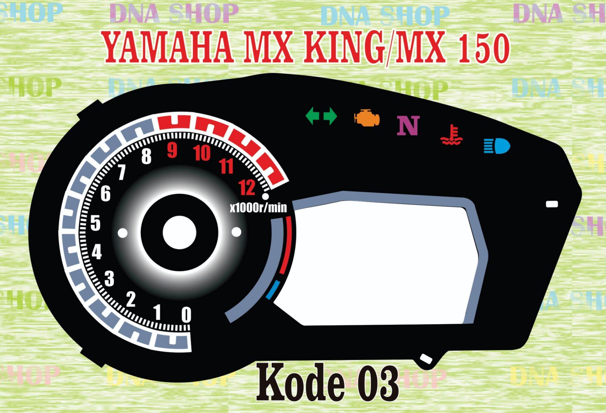 Panel Speedometer YAMAHA MX KING/MX 150/EXCITER | Lazada Indonesia
