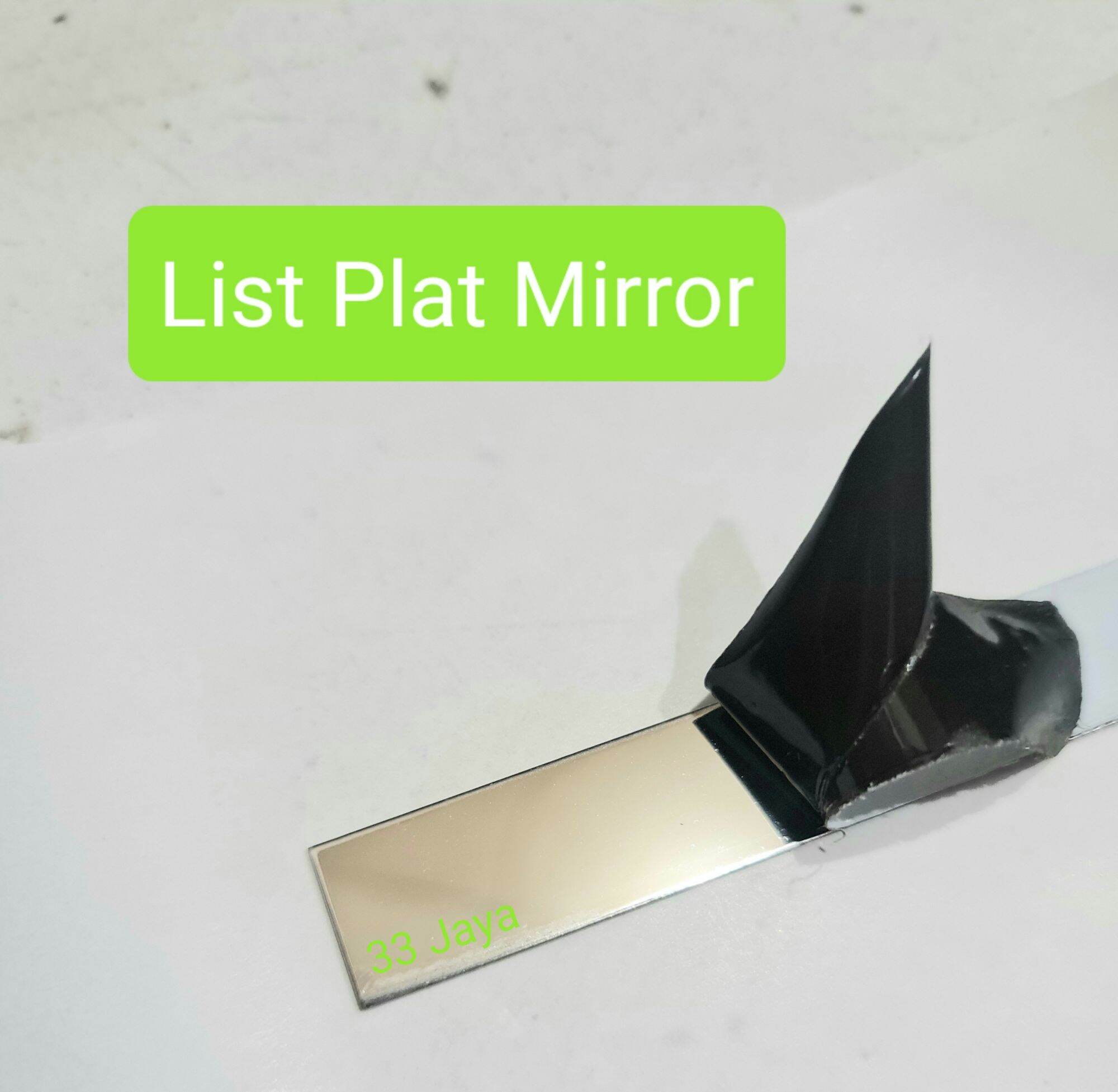 List Plat Strip Mirror 20 mm Stainless Steell 1 lonjor 3 Meter | Lazada ...