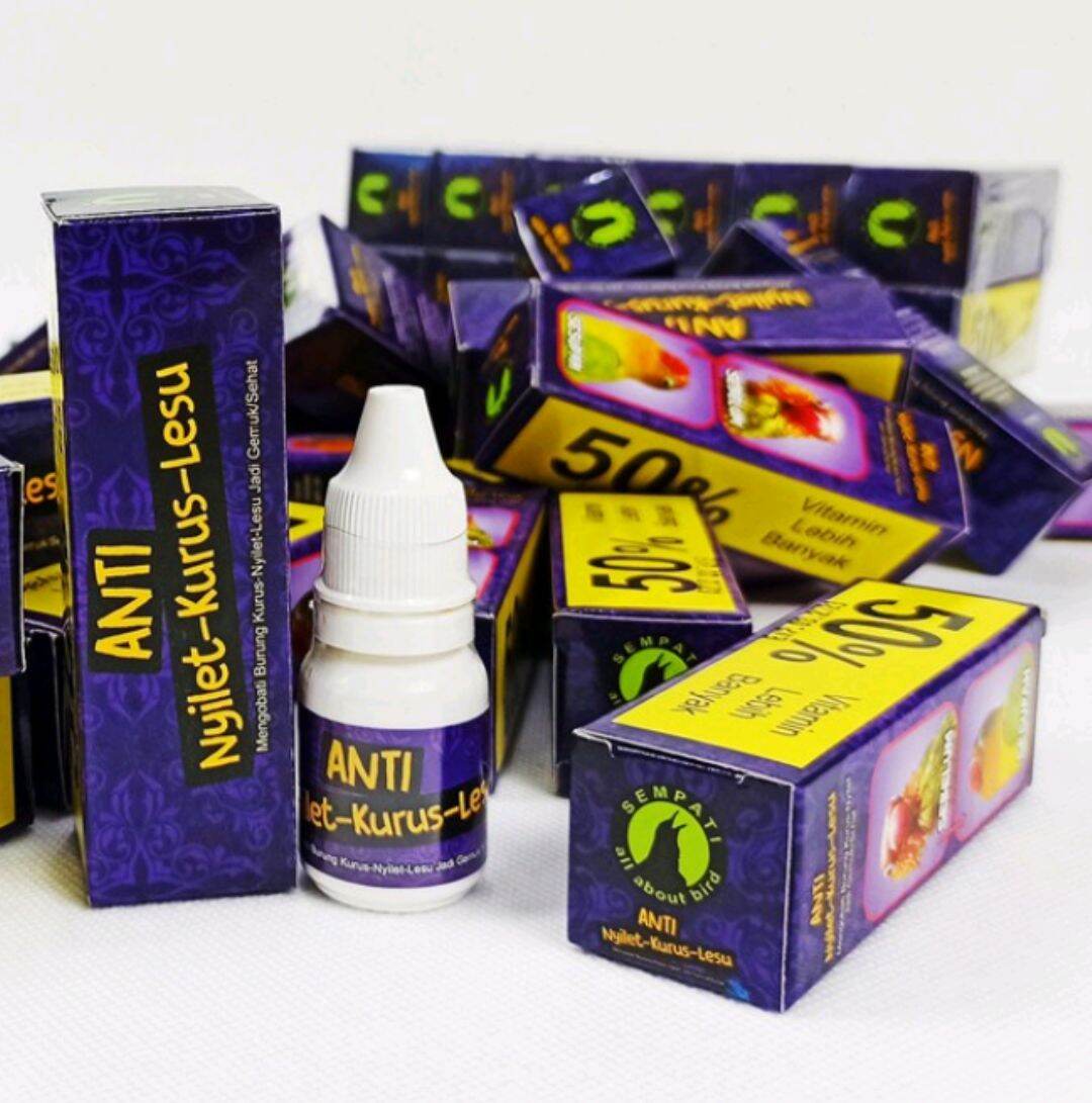Sempati Anti Nyilet Kurus Lesu Obat Burung Sakit Berat Badan Turun ...