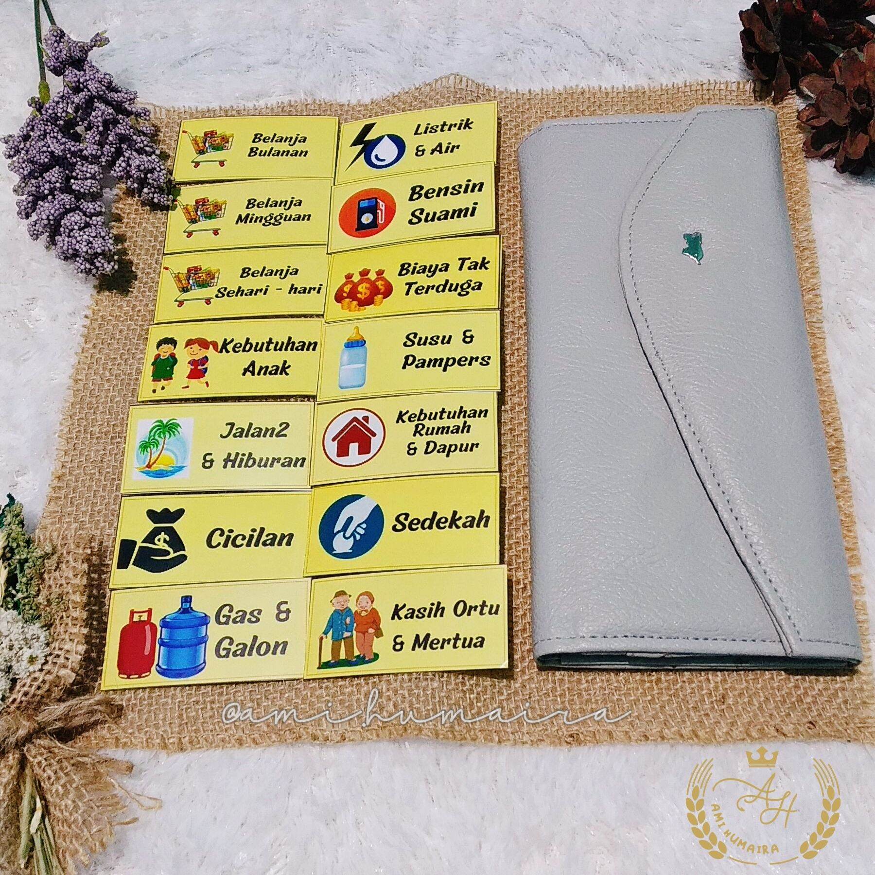 [AMI HUMAIRA] DOMPET PINTAR KANCING DOMPET PENGATUR KEUANGAN BULANAN ...