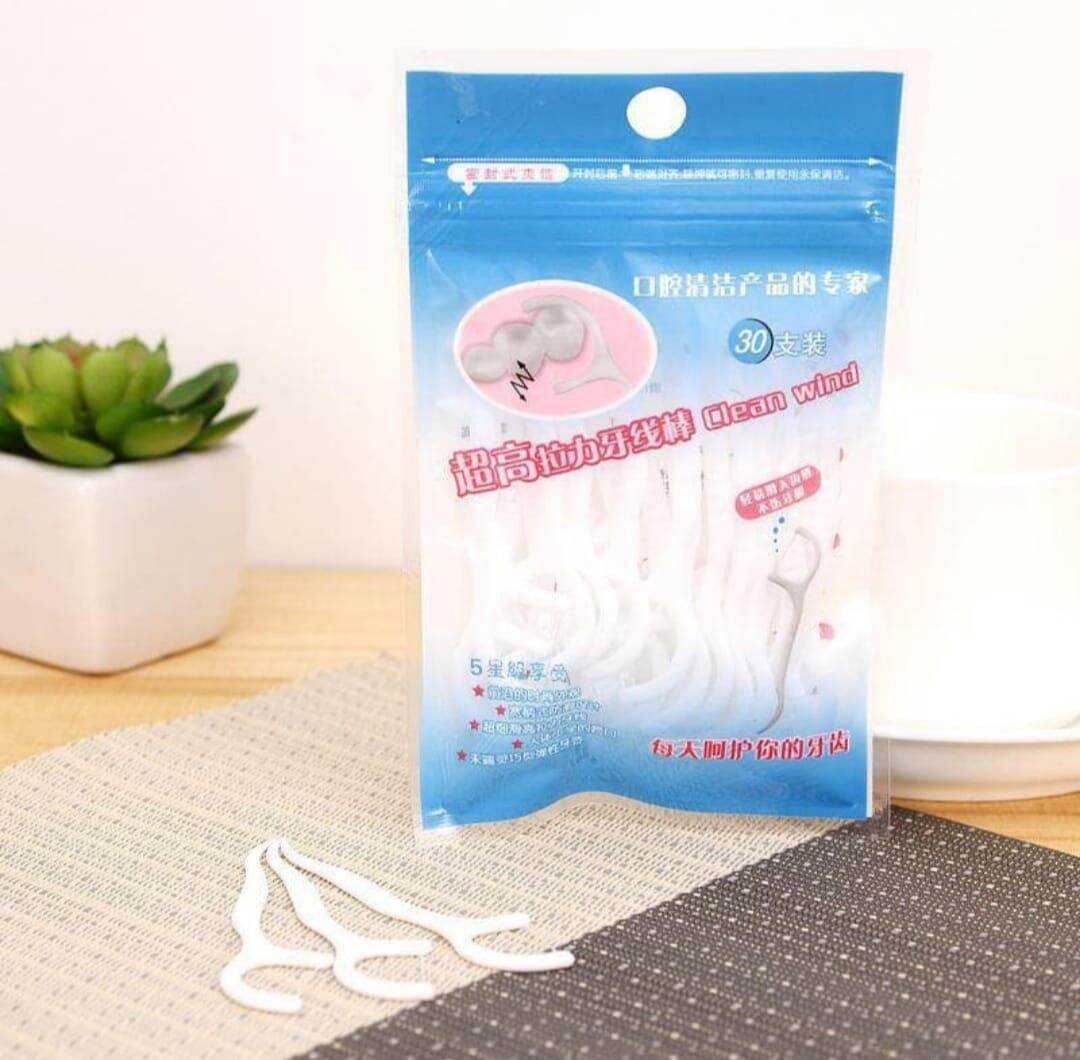 Dental Floss benang gigi 1pak isi 30pcs | Lazada Indonesia