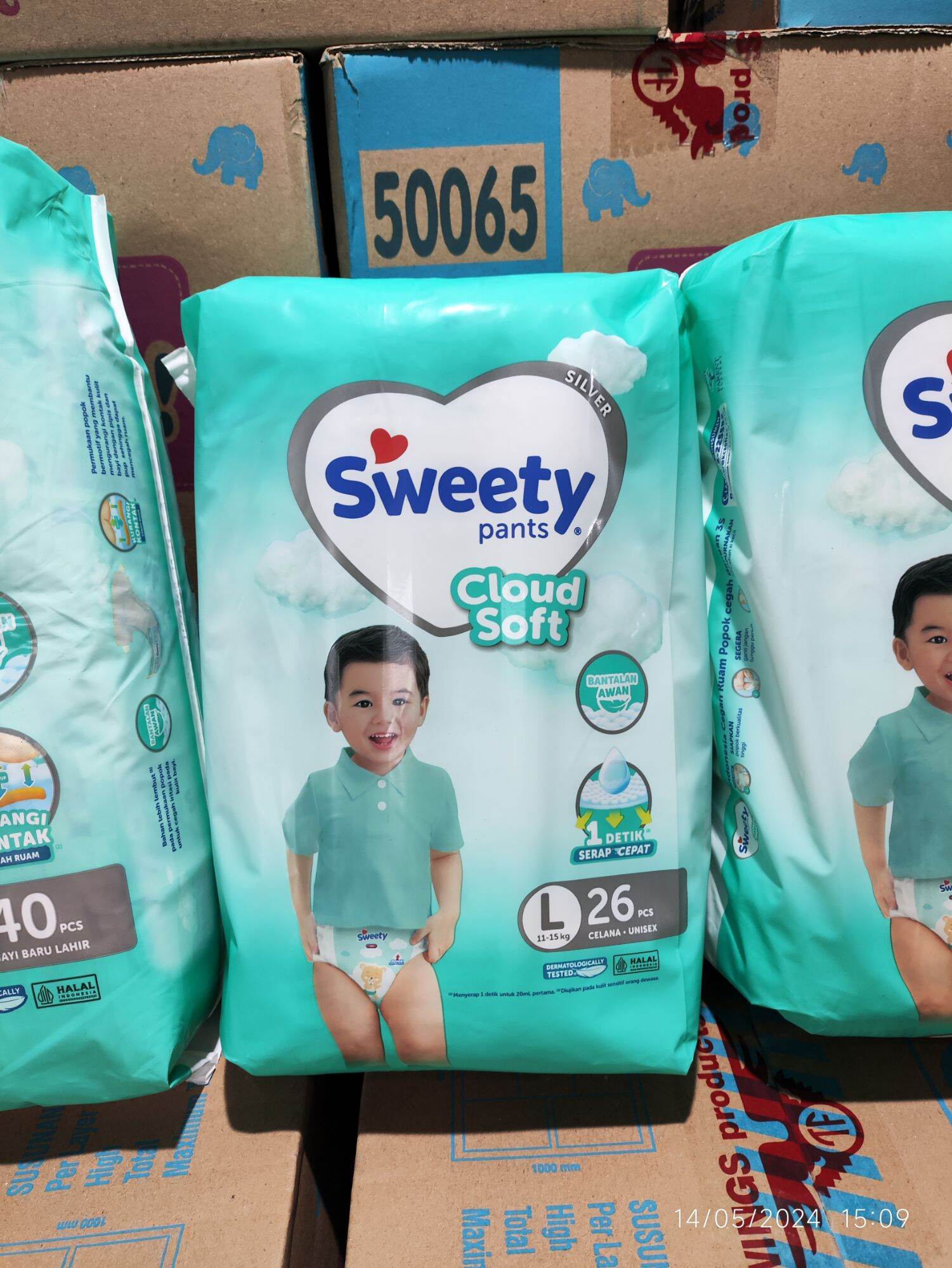 Sweety silver Nbs40/M28/L26/XL24 | Lazada Indonesia