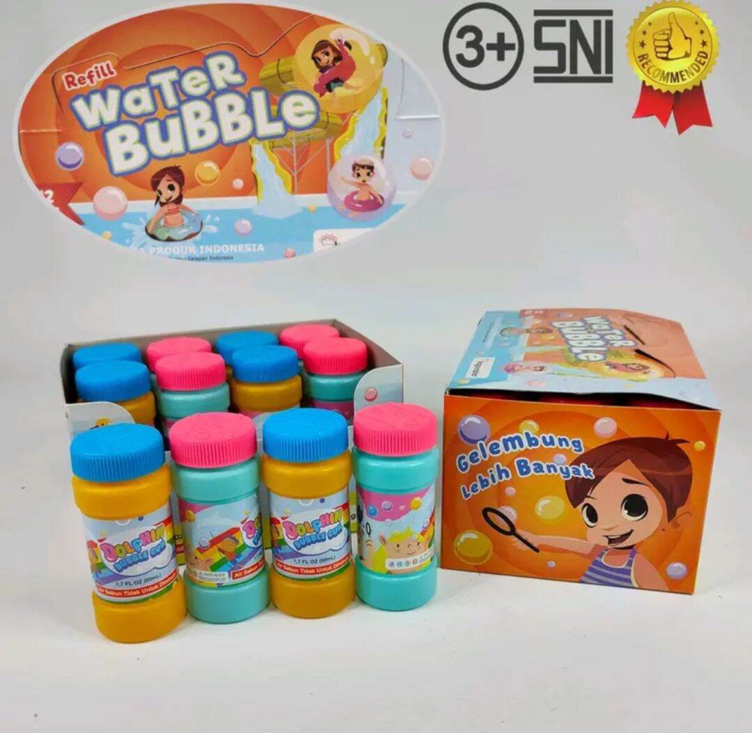 REFILL CAIRAN BUSA BUBBLE ISI ULANG BOTOLAN SATUAN 1PCS GELEMBUNG AWET ...