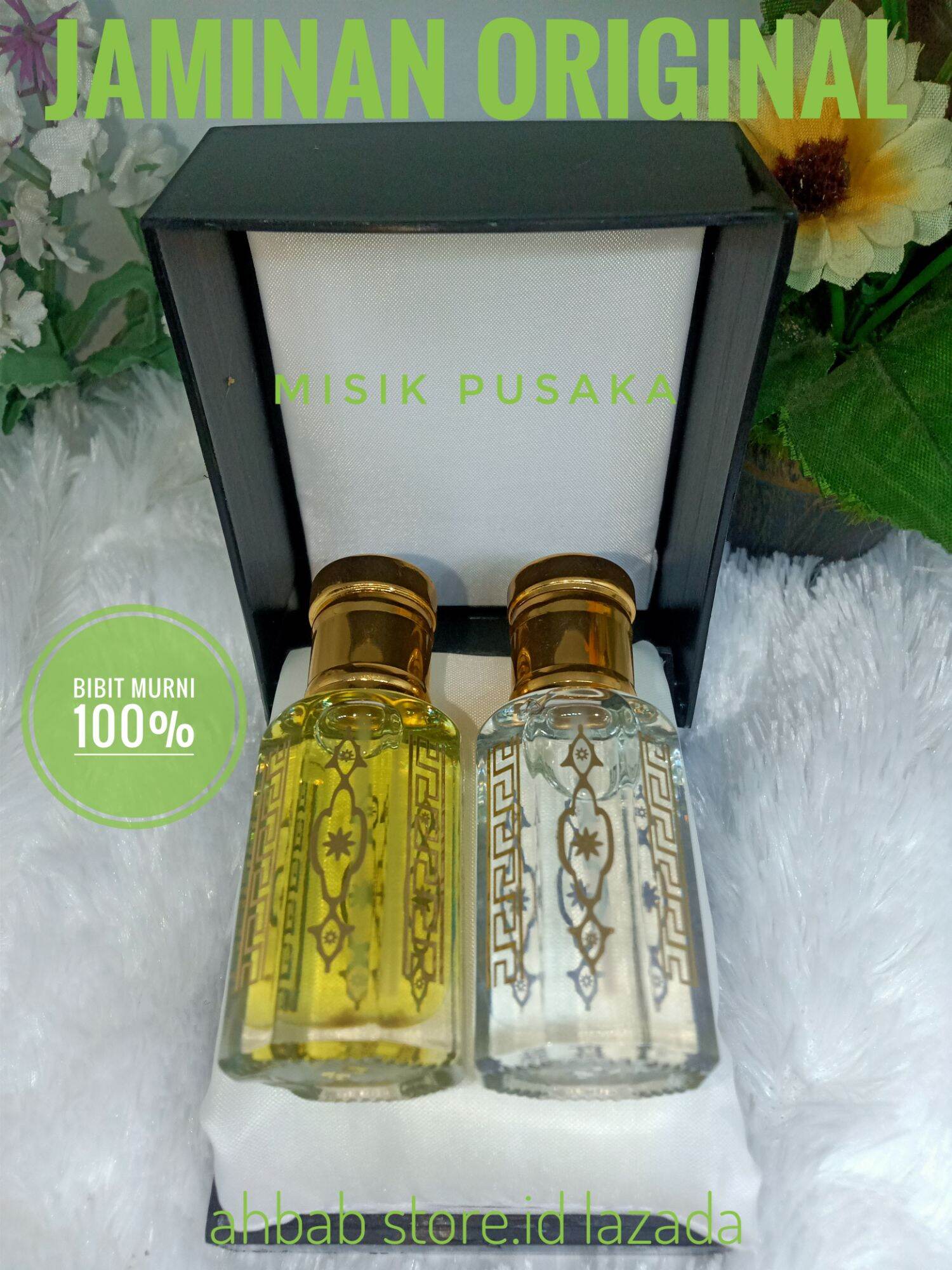 Minyak Misik Kasturi Putih & Cendana Keraton Asli Original | Lazada ...