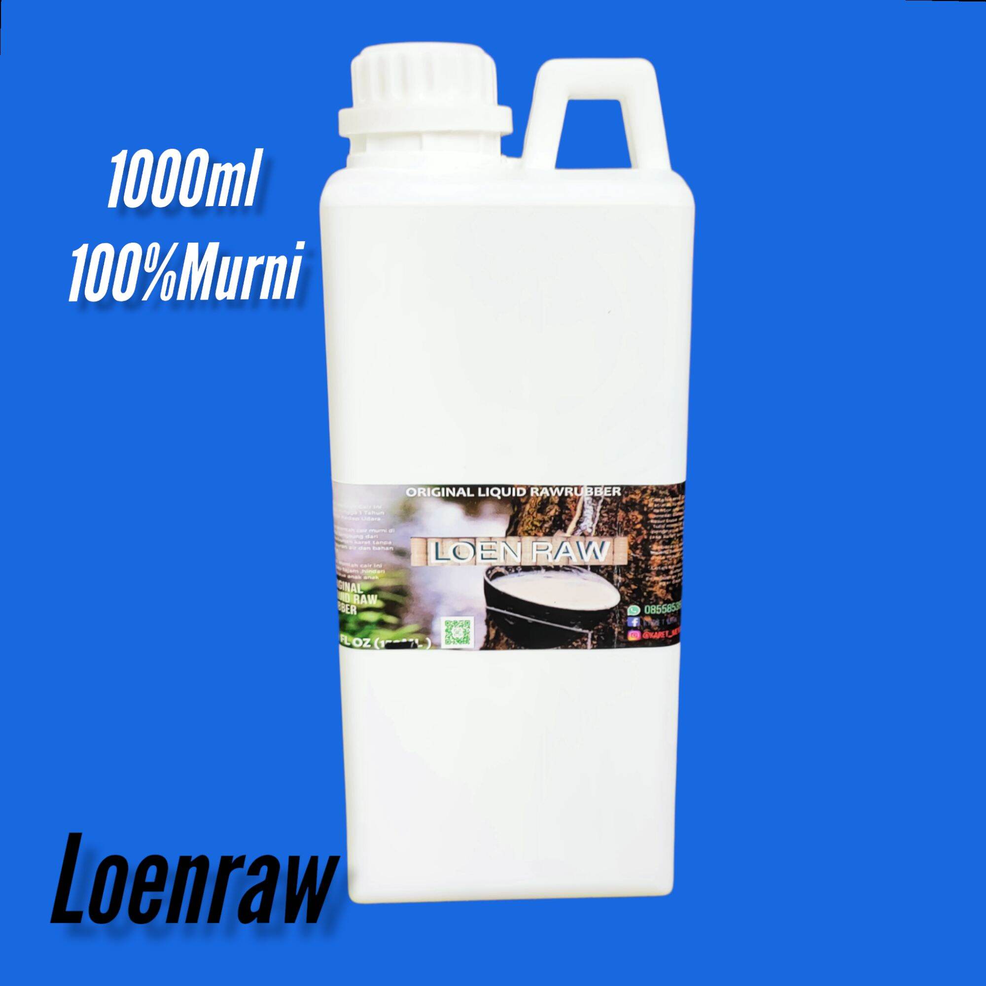 Getah karet mentah cair 1Liter | Lazada Indonesia