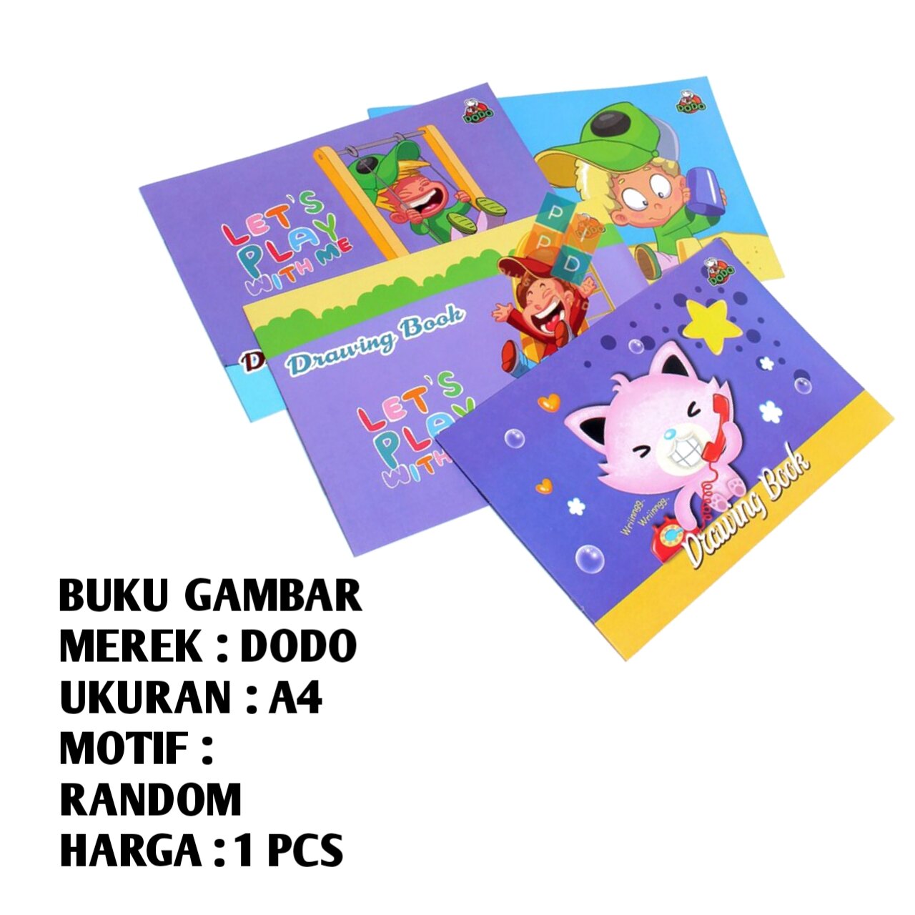 BUKU GAMBAR A4 DODO / DRAWING BOOK | Lazada Indonesia