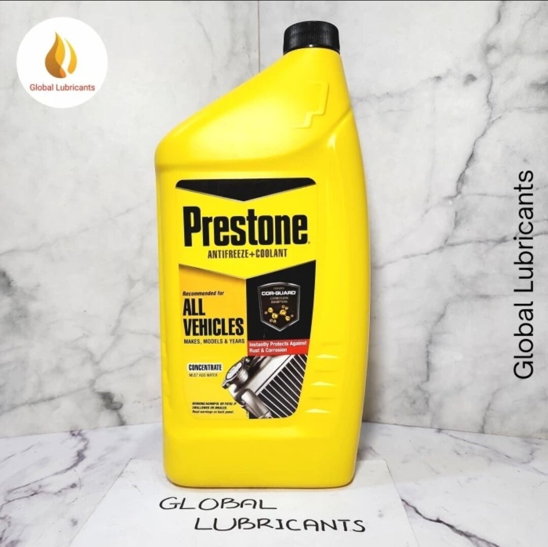 Prestone Antifreeze Radiator Super Coolant Concentrate + COR-GUARD 1 ...