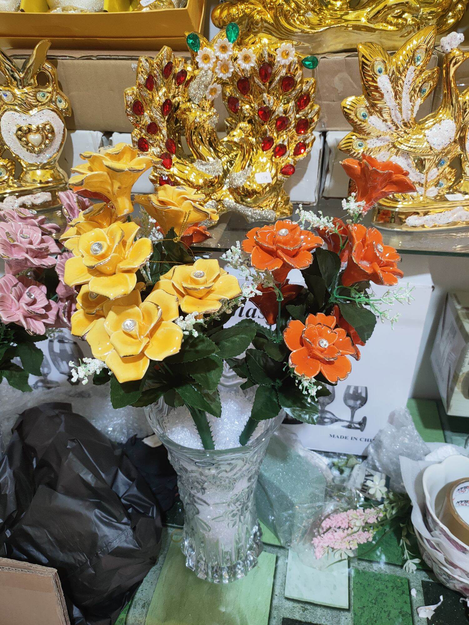 bunga London / bunga keramik Itali capodimonte / bunga porcelain 7 ...