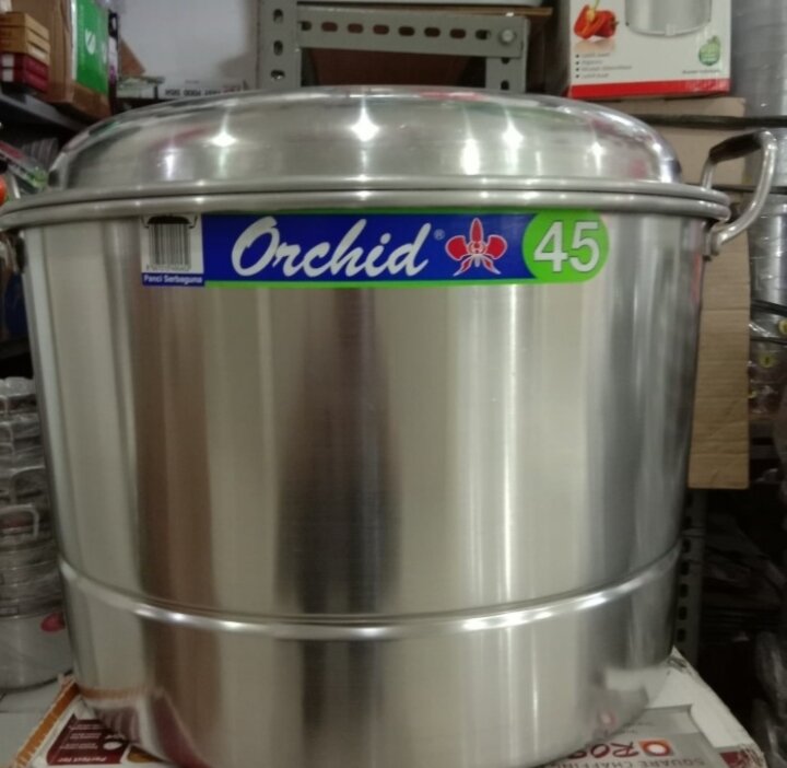 Langseng nasi panci besar/ dandang nasi/ kukusan 15 liter no 45cm ...