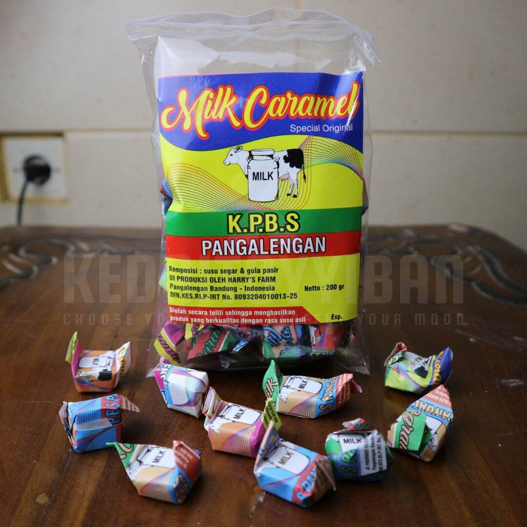 Permen Susu Sapi Karamel Milk Candy Caramel Cemilan Ringan Oleh-Oleh Khas Pangalengan Bandung ...