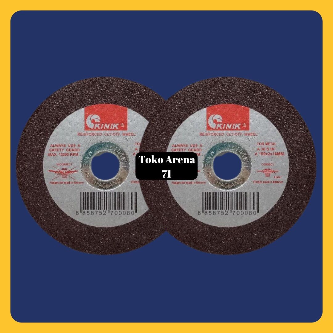 Batu Gerinda Grinda Gurinda Potong dan Poles KINIK Cutting wheel KINIK ...