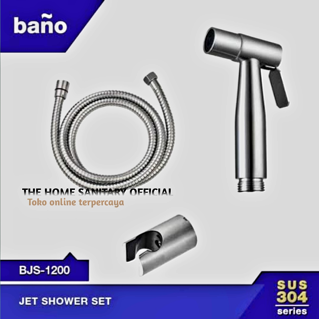 Jet shower BANO stainless 304 JET WASHER BIDIT CEBOK CLOSET WC | Lazada ...