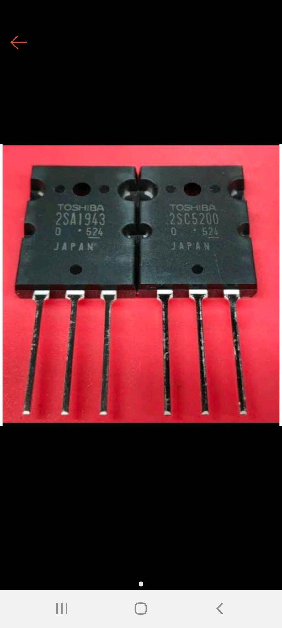 Transistor thosiba c5200 a1943 | Lazada Indonesia
