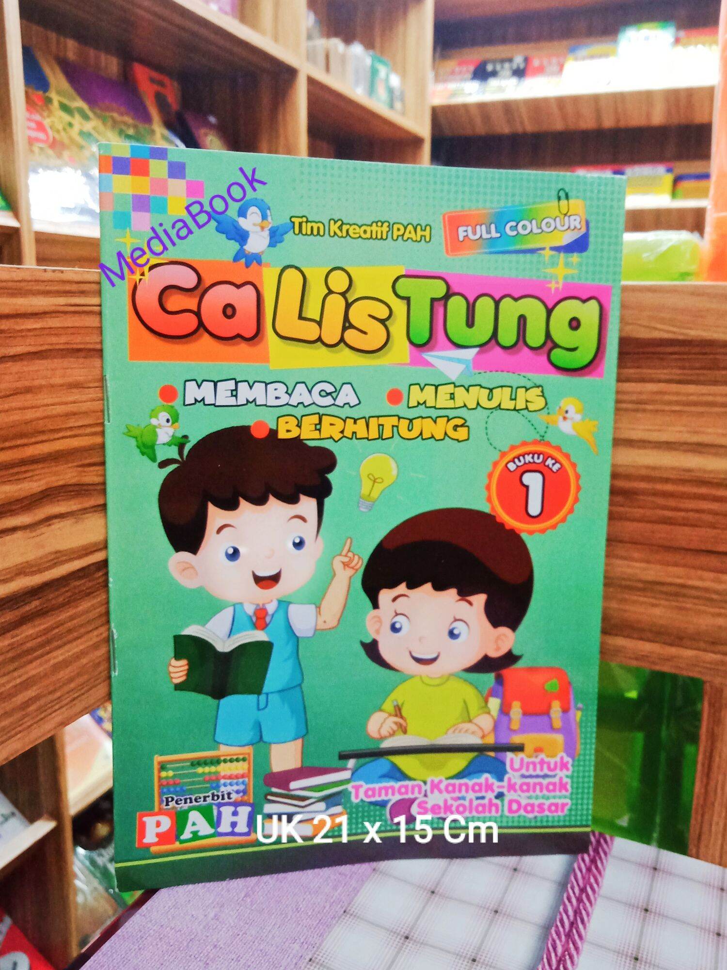 Buku Anak TK Paud Calistung Membaca Menulis Berhitung Jilid 1 Full ...