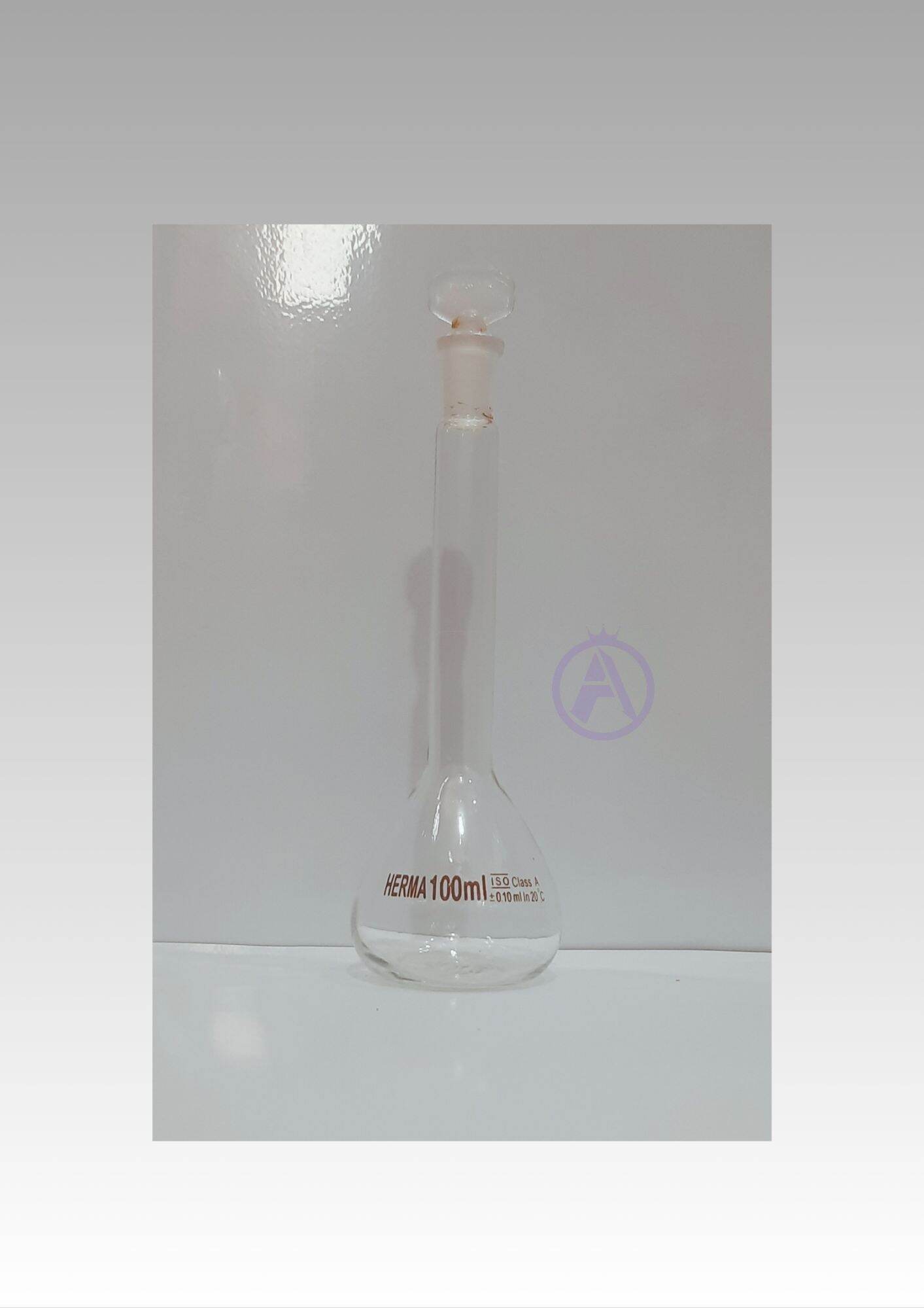 Labu ukur 100 ml HERMA grade 'A' | Lazada Indonesia