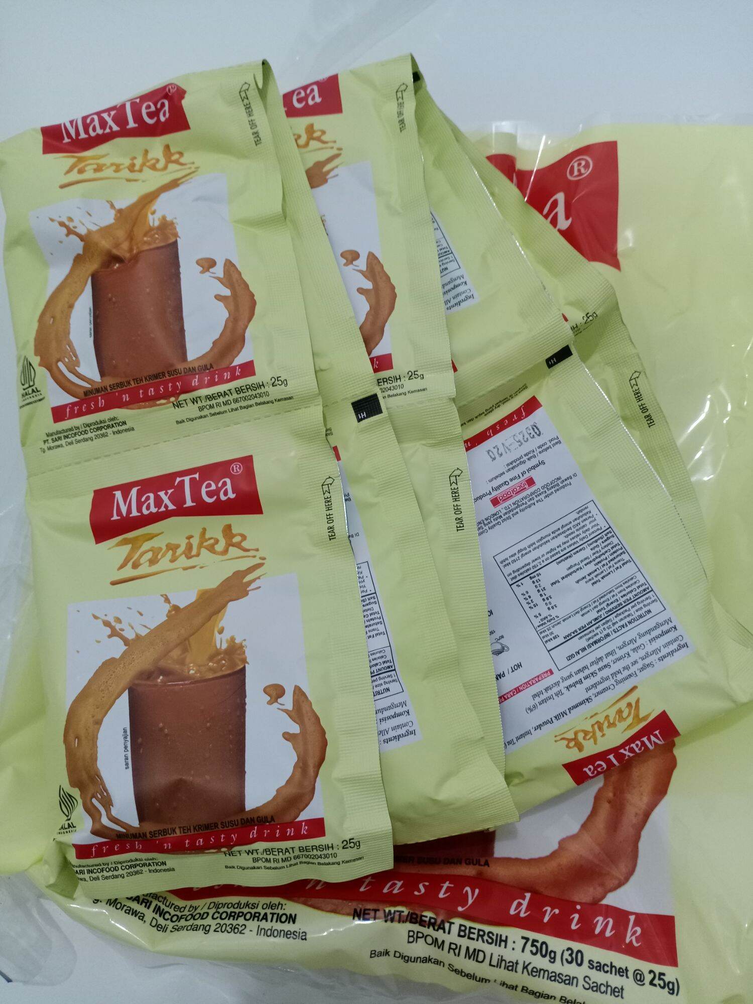 Max tea TEH TARIK renceng isi 10 pcs | Lazada Indonesia